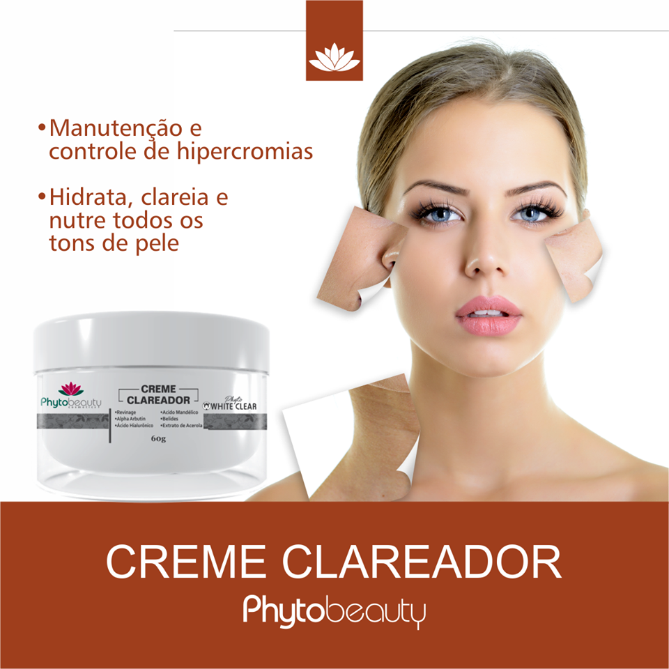 Creme Clareador White Clear